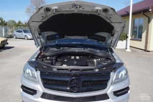 Pelēks Mercedes-Benz GL 450 2015 Kvietiniai, ar dzinēja tilpumu 3.00 L un nobraukumu 181 tūkst. km par 17500 €, foto 31 vietnē AUTOMOTO.COM.LV