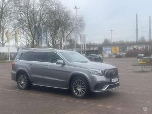 Pelēks Mercedes-Benz GL 450 2016 Kauņa, ar dzinēja tilpumu 3.00 L un nobraukumu 200 tūkst. km par 19900 €, foto 3 vietnē AUTOMOTO.COM.LV