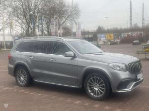 Pelēks Mercedes-Benz GL 450 2016 Kauņa, ar dzinēja tilpumu 3.00 L un nobraukumu 200 tūkst. km par 19900 €, foto 4 vietnē AUTOMOTO.COM.LV