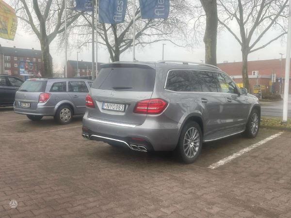 Pelēks Mercedes-Benz GL 450 2016 Kauņa, ar dzinēja tilpumu 3.00 L un nobraukumu 200 tūkst. km par 19900 €, foto 6 vietnē AUTOMOTO.COM.LV