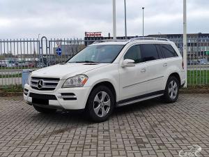 Balts Mercedes-Benz GL 450 2011 Klaipėda, ar dzinēja tilpumu 4.00 L un nobraukumu 411 tūkst. km par 4500 €, foto  vietnē AUTOMOTO.COM.LV