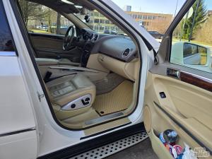 White Mercedes-Benz GL 450 2011 in Klaipeda, with an engine capacity of 4.70 L and mileage of 312 thousand km for 16500 €, photo 25 on AUTOMOTO.COM.LV
