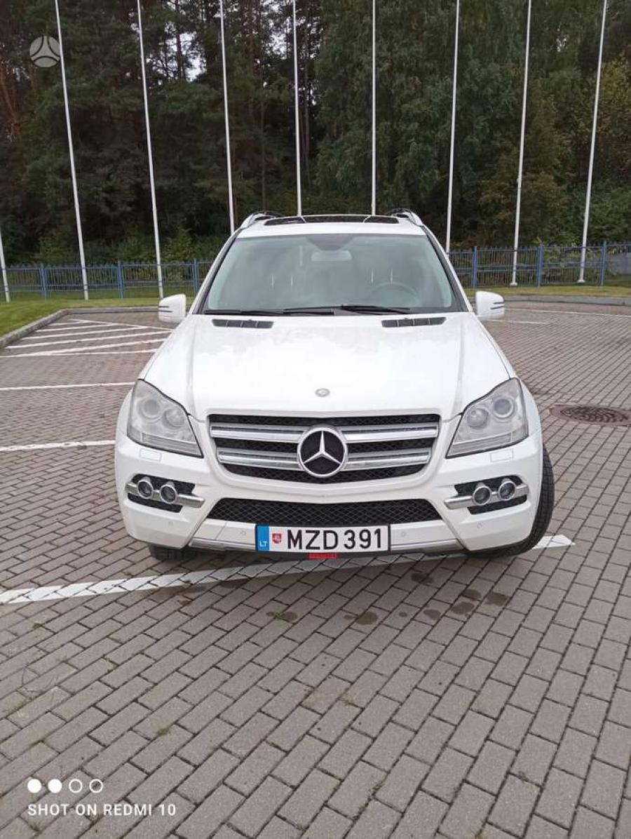 Balts Mercedes-Benz GL 450 2011 Viļņa, ar dzinēja tilpumu 4.66 L un nobraukumu 233 tūkst. km par 8999 €, foto 9 vietnē AUTOMOTO.COM.LV