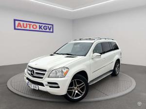 Balts Mercedes-Benz GL 450 2012 Kauņa, ar dzinēja tilpumu 4.70 L un nobraukumu 198 tūkst. km par 13499 €, foto  vietnē AUTOMOTO.COM.LV