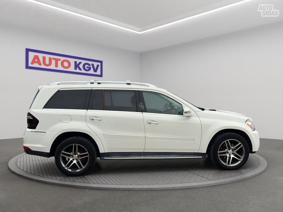 White Mercedes-Benz GL 450 2012 in Kaunas, with an engine capacity of 4.70 L and mileage of 198 thousand km for 11996 €, photo 6 on AUTOMOTO.COM.LV
