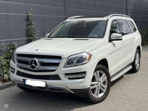 White Mercedes-Benz GL 450 2013 in Klaipeda, with an engine capacity of 4.66 L and mileage of 140 thousand km for 14500 €, photo  on AUTOMOTO.COM.LV