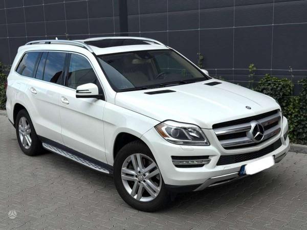 Balts Mercedes-Benz GL 450 2013 Klaipėda, ar dzinēja tilpumu 4.66 L un nobraukumu 140 tūkst. km par 14500 €, foto 5 vietnē AUTOMOTO.COM.LV