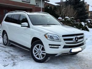 White Mercedes-Benz GL 450 2013 in Klaipeda, with an engine capacity of 4.66 L and mileage of 140 thousand km for 14500 €, photo  on AUTOMOTO.COM.LV
