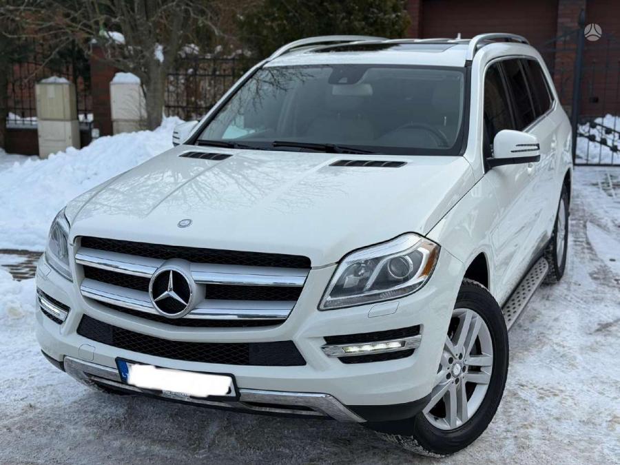 Balts Mercedes-Benz GL 450 2013 Klaipėda, ar dzinēja tilpumu 4.66 L un nobraukumu 140 tūkst. km par 14500 €, foto 8 vietnē AUTOMOTO.COM.LV