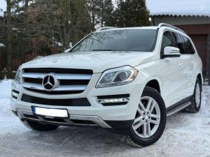 White Mercedes-Benz GL 450 2013 in Klaipeda, with an engine capacity of 4.66 L and mileage of 140 thousand km for 15500 €, photo 8 on AUTOMOTO.COM.LV
