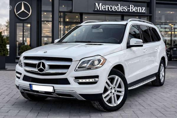 Balts Mercedes-Benz GL 450 2013 Klaipėda, ar dzinēja tilpumu 4.66 L un nobraukumu 140 tūkst. km par 14500 €, foto 1 vietnē AUTOMOTO.COM.LV