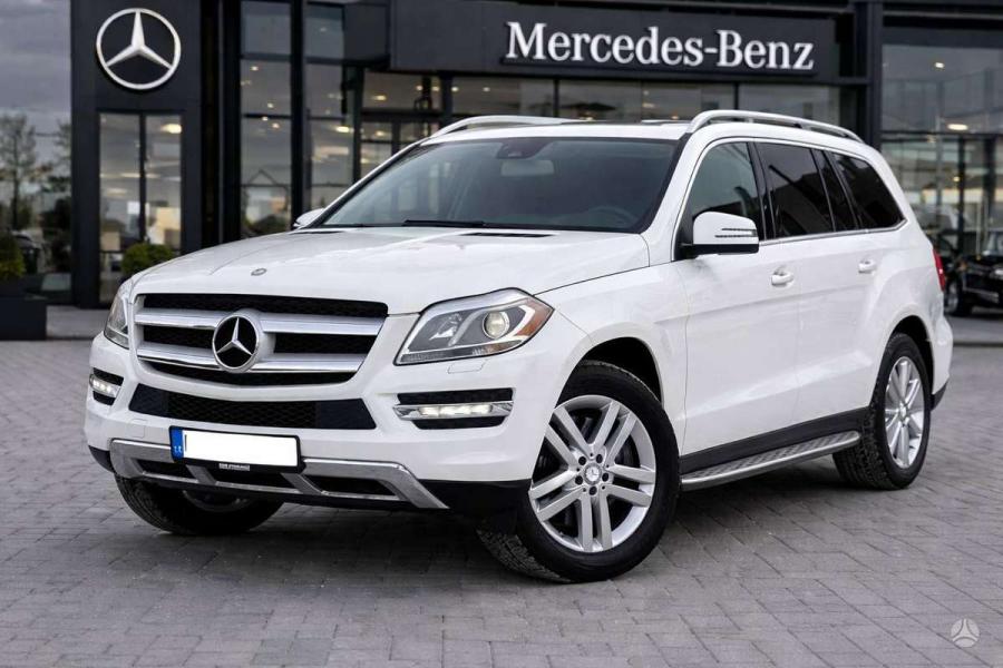 Balts Mercedes-Benz GL 450 2013 Klaipėda, ar dzinēja tilpumu 4.66 L un nobraukumu 140 tūkst. km par 14500 €, foto 4 vietnē AUTOMOTO.COM.LV