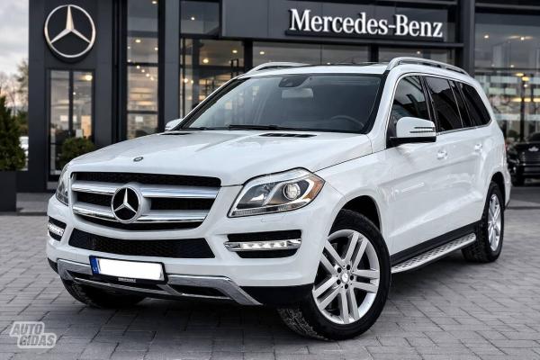 Balts Mercedes-Benz GL 450 2013 Klaipėda, ar dzinēja tilpumu 4.60 L un nobraukumu 140 tūkst. km par 14500 €, foto 1 vietnē AUTOMOTO.COM.LV