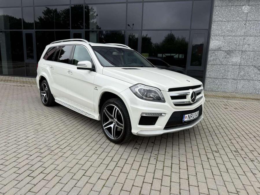 Balts Mercedes-Benz GL 450 2014 Klaipėda, ar dzinēja tilpumu 4.66 L un nobraukumu 230 tūkst. km par 13900 €, foto 1 vietnē AUTOMOTO.COM.LV