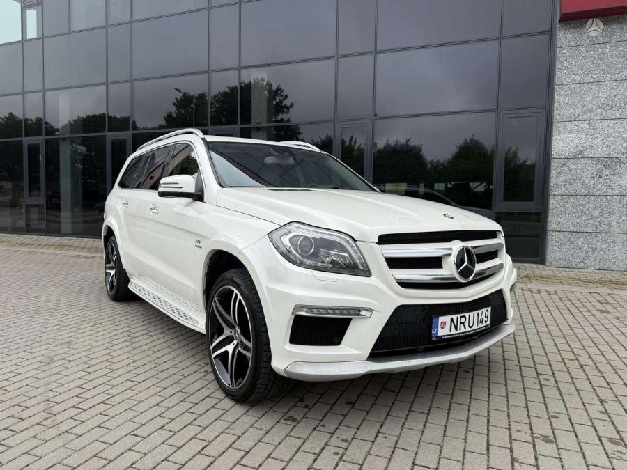 Balts Mercedes-Benz GL 450 2014 Klaipėda, ar dzinēja tilpumu 4.66 L un nobraukumu 230 tūkst. km par 13900 €, foto 3 vietnē AUTOMOTO.COM.LV