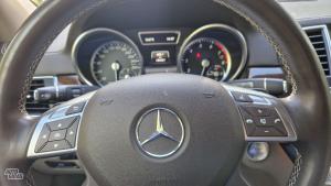White Mercedes-Benz GL 450 2015 in Kaunas, with an engine capacity of 3.00 L and mileage of 184 thousand km for 17700 €, photo 9 on AUTOMOTO.COM.LV