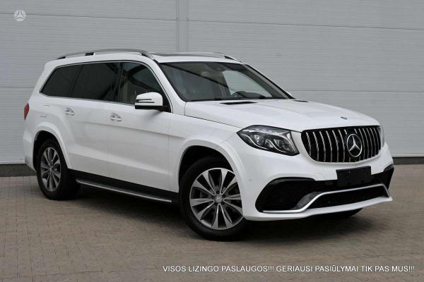 Balts Mercedes-Benz GL 450 2015 Kretinga, ar dzinēja tilpumu 3.00 L un nobraukumu 151 tūkst. km par 19699 €, foto 1 vietnē AUTOMOTO.COM.LV