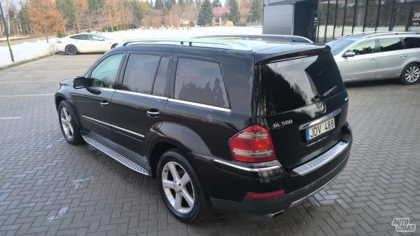 Melns Mercedes-Benz gl-500 2007 Klaipėda, ar dzinēja tilpumu 5.50 L un nobraukumu 357 tūkst. km par 4999 €, foto 9 vietnē AUTOMOTO.COM.LV