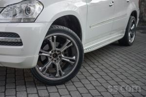 Белый Мерседес ГЛ 500 2010 в Рига, объемом двигателя 5.50 л и пробегом 162 тыс. км за 12777 €, фото 5 на AUTOMOTO.COM.LV