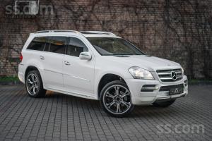 Белый Мерседес ГЛ 500 2010 в Рига, объемом двигателя 5.50 л и пробегом 162 тыс. км за 12777 €, фото 14 на AUTOMOTO.COM.LV