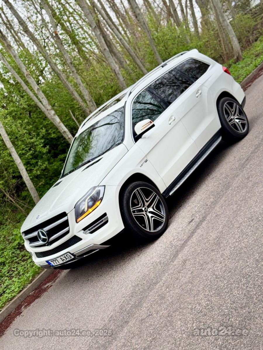 White Mercedes-Benz gl-500 2013 in Tallinn, with an engine capacity of 4.70 L and mileage of 274 thousand km for 25500 €, photo 1 on AUTOMOTO.COM.LV