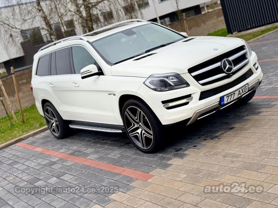 White Mercedes-Benz gl-500 2013 in Tallinn, with an engine capacity of 4.70 L and mileage of 274 thousand km for 25500 €, photo 4 on AUTOMOTO.COM.LV