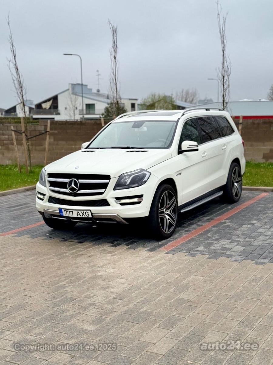 White Mercedes-Benz gl-500 2013 in Tallinn, with an engine capacity of 4.70 L and mileage of 274 thousand km for 25500 €, photo 6 on AUTOMOTO.COM.LV