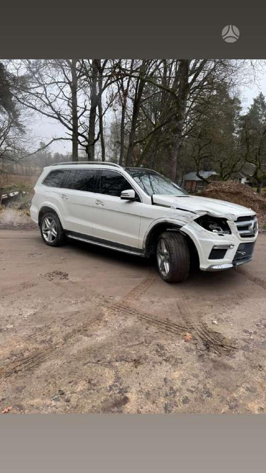 Balts Mercedes-Benz gl-550 2014 Kauņa, ar dzinēja tilpumu 4.70 L un nobraukumu 195 tūkst. km par 11500 €, foto 1 vietnē AUTOMOTO.COM.LV