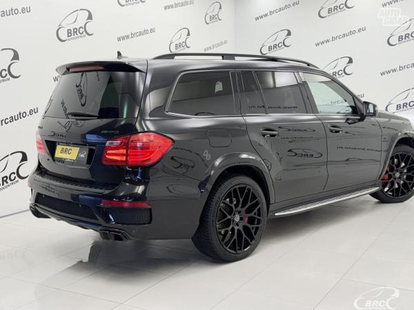Black Mercedes-Benz gl-63-amg 2014 in Avizieniai, with an engine capacity of 5.50 L and mileage of 169 thousand km for 26900 €, photo 2 on AUTOMOTO.COM.LV