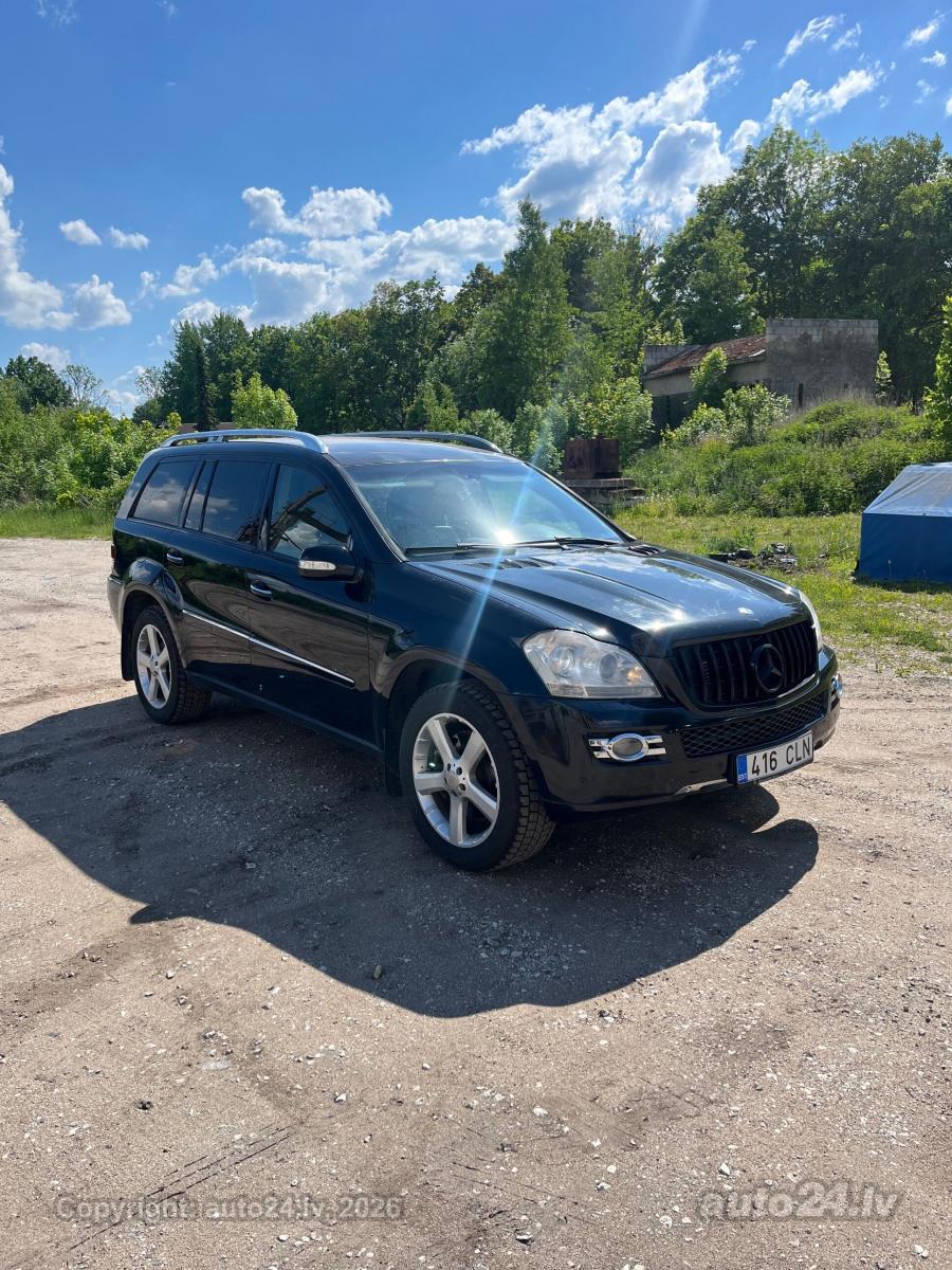 Melns Mercedes-Benz GL-Class 2007 Tallina, ar dzinēja tilpumu 3.00 L un nobraukumu 350 tūkst. km par 5990 €, foto 1 vietnē AUTOMOTO.COM.LV