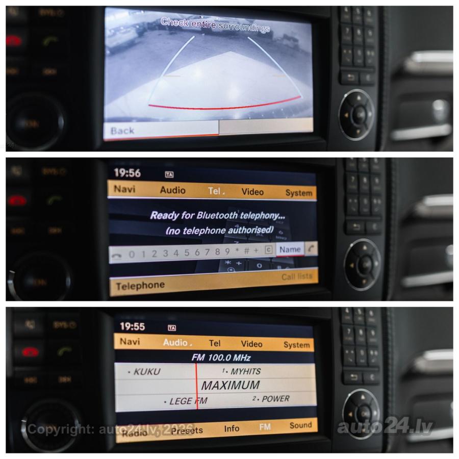 Black Mercedes-Benz GL-Class 2011 in Tallinn, with an engine capacity of 4.00 L and mileage of 272 thousand km for 16990 €, photo 28 on AUTOMOTO.COM.LV