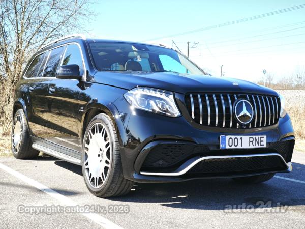Black Mercedes-Benz GL-Class 2013 in Tallinn, with an engine capacity of 4.70 L and mileage of 244 thousand km for 23900 €, photo 2 on AUTOMOTO.COM.LV