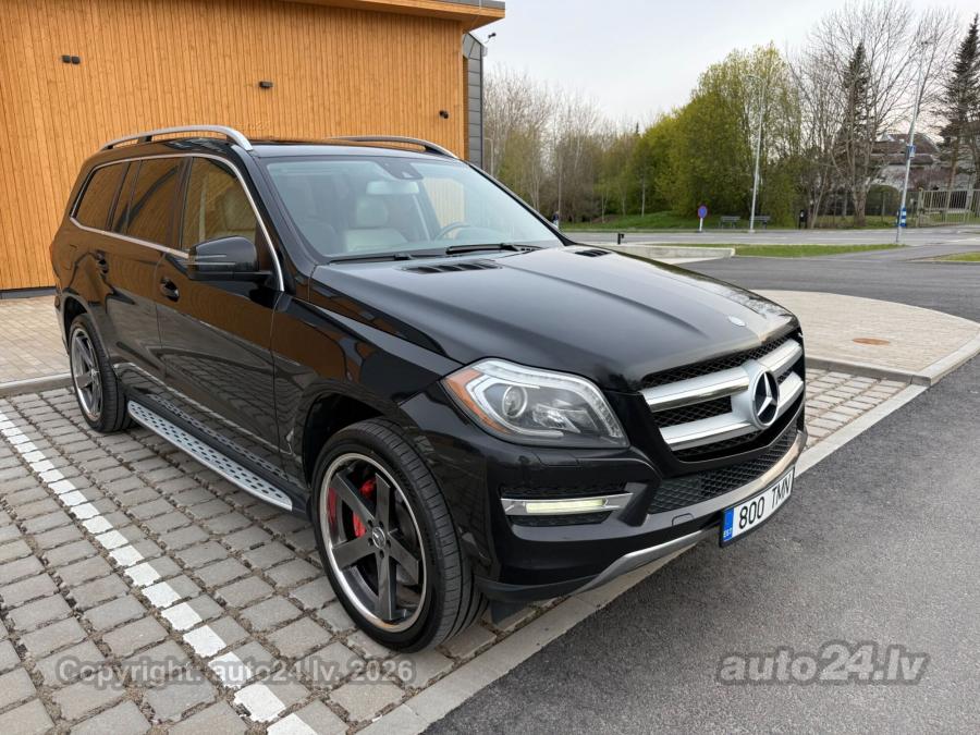 Черный Мерседес ГЛ-класс 2013 в Таллин, объемом двигателя 4.70 л и пробегом 235 тыс. км за 12900 €, фото 1 на AUTOMOTO.COM.LV