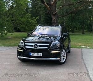 Black Mercedes-Benz GL-Class 2014 in Tallinn, with an engine capacity of 3.00 L and mileage of 330 thousand km for 21900 €, photo  on AUTOMOTO.COM.LV