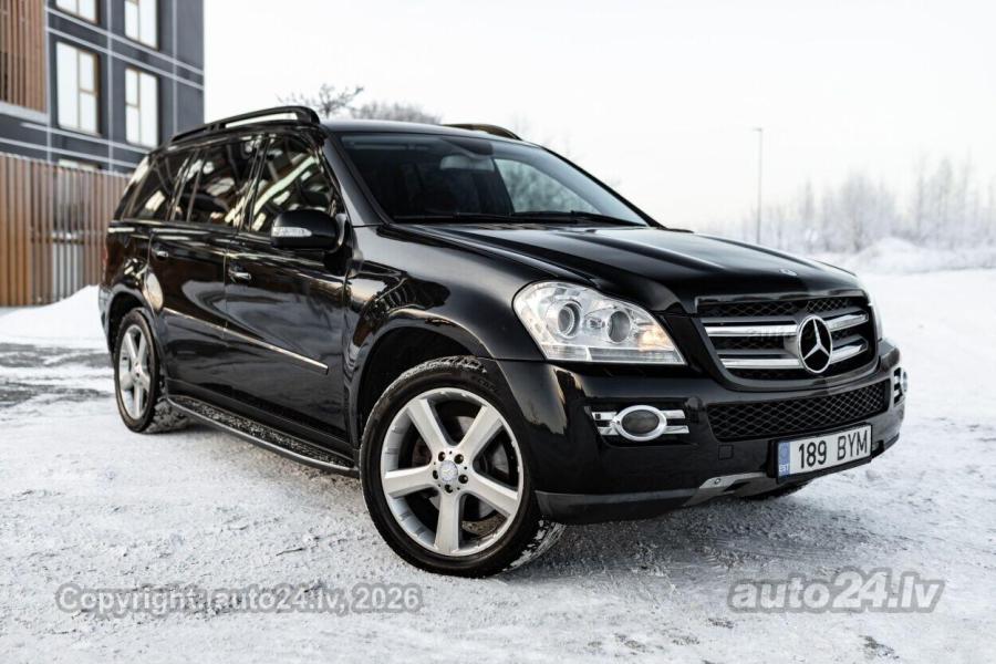 Black Mercedes-Benz GL-Class 2006 in Tallinn, with an engine capacity of 3.00 L and mileage of 314 thousand km for 6990 €, photo 1 on AUTOMOTO.COM.LV