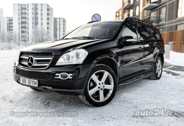 Black Mercedes-Benz GL-Class 2006 in Tallinn, with an engine capacity of 3.00 L and mileage of 314 thousand km for 6990 €, photo 3 on AUTOMOTO.COM.LV