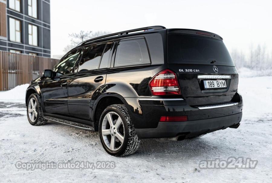 Black Mercedes-Benz GL-Class 2006 in Tallinn, with an engine capacity of 3.00 L and mileage of 314 thousand km for 6990 €, photo 4 on AUTOMOTO.COM.LV
