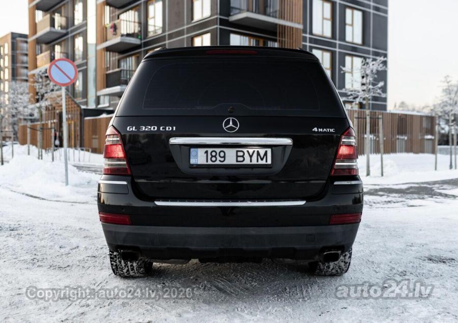 Black Mercedes-Benz GL-Class 2006 in Tallinn, with an engine capacity of 3.00 L and mileage of 314 thousand km for 6990 €, photo 5 on AUTOMOTO.COM.LV