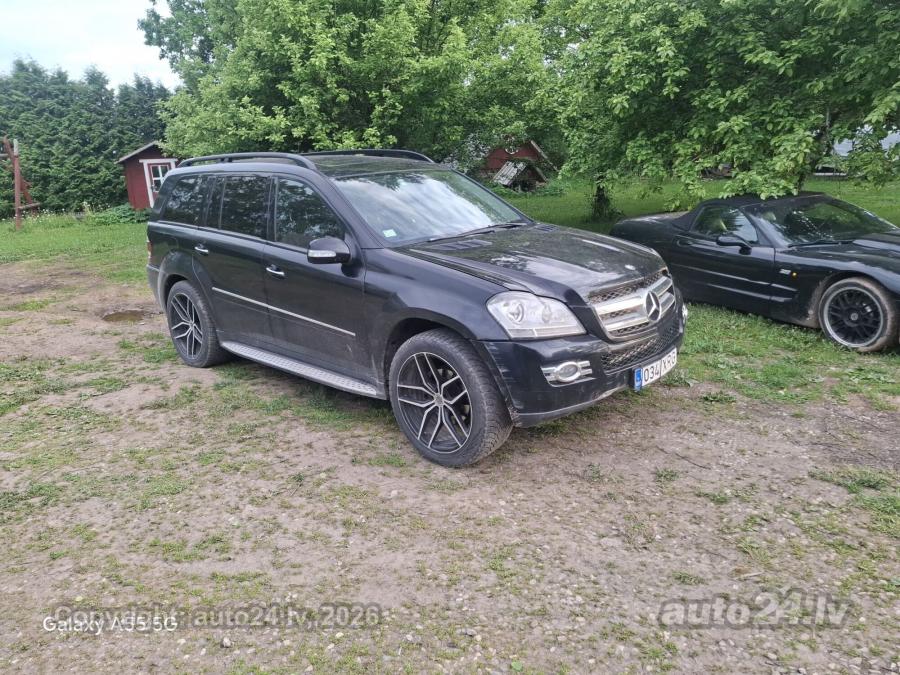 Black Mercedes-Benz GL-Class 2008 in Voru, with an engine capacity of 5.50 L and mileage of 0 thousand km for 9500 €, photo 1 on AUTOMOTO.COM.LV