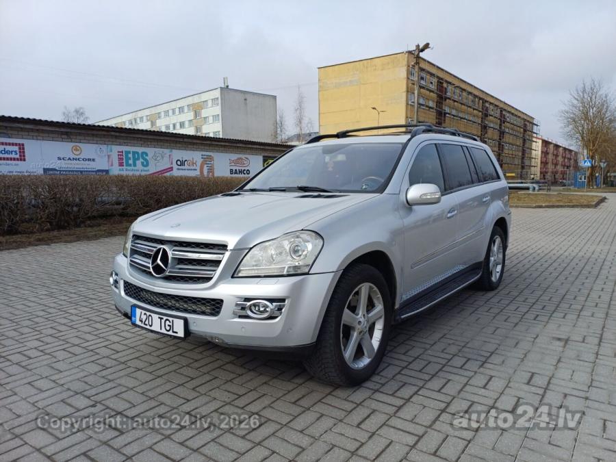 Grey Mercedes-Benz GL-Class 2006 in Tallinn, with an engine capacity of 4.00 L and mileage of 340 thousand km for 9900 €, photo 3 on AUTOMOTO.COM.LV