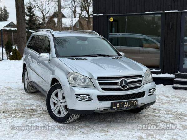 Grey Mercedes-Benz GL-Class 2008 in Riga, with an engine capacity of 3.00 L and mileage of 248 thousand km for 11990 €, photo 2 on AUTOMOTO.COM.LV