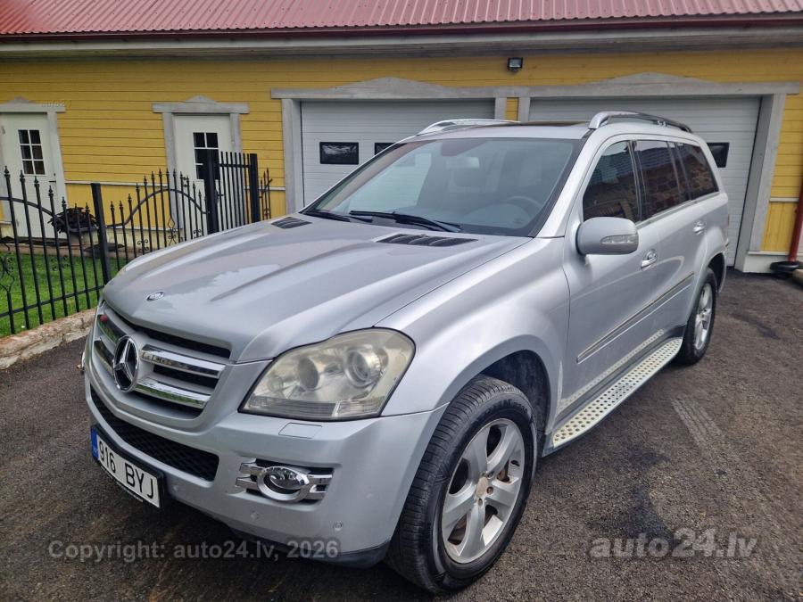 Pelēks Mercedes-Benz GL-Class 2009 Tallina, ar dzinēja tilpumu 4.00 L un nobraukumu 390 tūkst. km par 5999 €, foto 1 vietnē AUTOMOTO.COM.LV