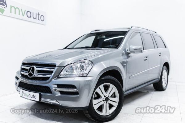 Grey Mercedes-Benz GL-Class 2010 in Tallinn, with an engine capacity of 3.00 L and mileage of 371 thousand km for 9990 €, photo 5 on AUTOMOTO.COM.LV