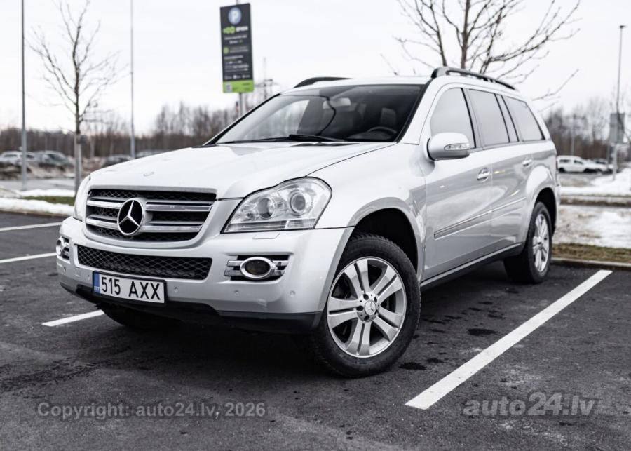 Grey Mercedes-Benz GL-Class 2007 in Tallinn, with an engine capacity of 3.00 L and mileage of 399 thousand km for 7990 €, photo 3 on AUTOMOTO.COM.LV