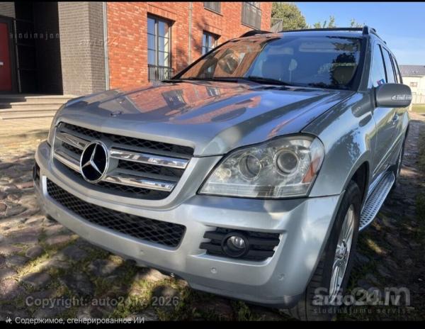Grey Mercedes-Benz GL-Class 2008 in Tallinn, with an engine capacity of 3.00 L and mileage of 250 thousand km for 9000 €, photo 3 on AUTOMOTO.COM.LV