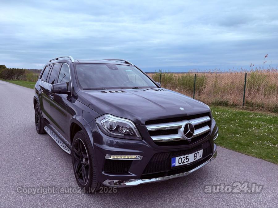 Grey Mercedes-Benz GL-Class 2015 in Tallinn, with an engine capacity of 3.00 L and mileage of 255 thousand km for 20599 €, photo 1 on AUTOMOTO.COM.LV