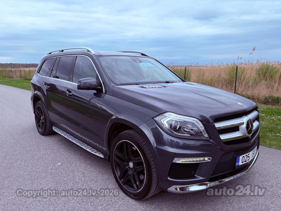 Grey Mercedes-Benz GL-Class 2015 in Tallinn, with an engine capacity of 3.00 L and mileage of 255 thousand km for 20599 €, photo 3 on AUTOMOTO.COM.LV