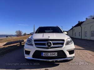 White Mercedes-Benz GL-Class 2014 in Tallinn, with an engine capacity of 3.00 L and mileage of 236 thousand km for 23900 €, photo 4 on AUTOMOTO.COM.LV
