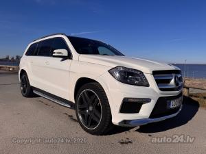 White Mercedes-Benz GL-Class 2014 in Tallinn, with an engine capacity of 3.00 L and mileage of 236 thousand km for 23900 €, photo 6 on AUTOMOTO.COM.LV