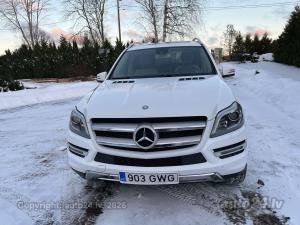White Mercedes-Benz GL-Class 2015 in Tallinn, with an engine capacity of 3.00 L and mileage of 224 thousand km for 24990 €, photo  on AUTOMOTO.COM.LV